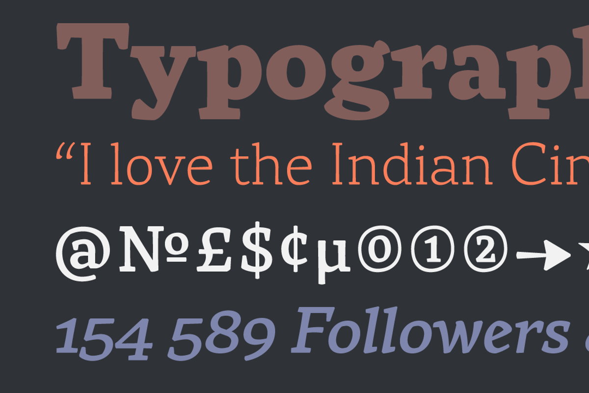 Rival Font Family, a Slab Serif Font by Mostardesign Type Foundry