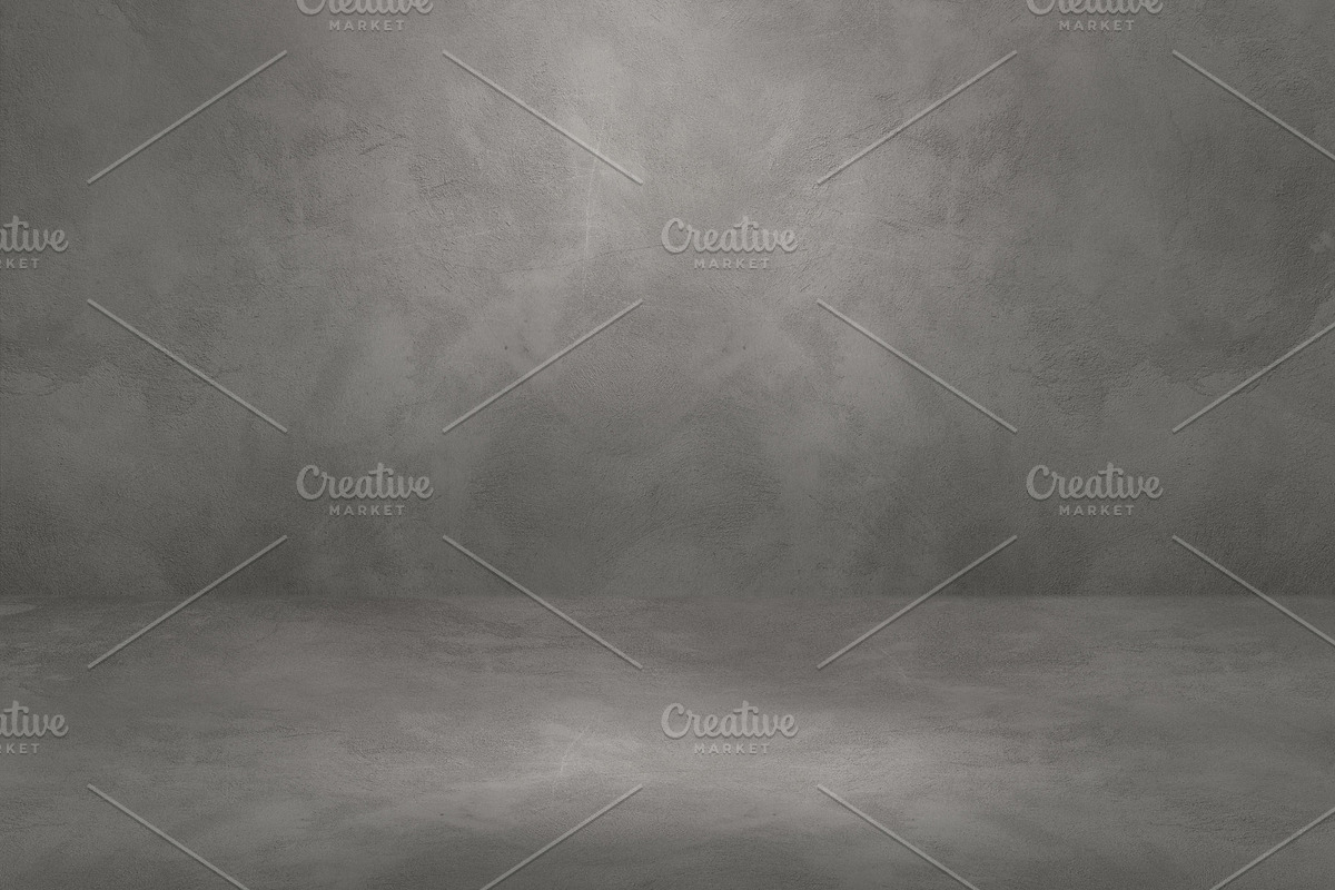 Empty concrete interior background, a Texture Graphic by GoodGoods ...