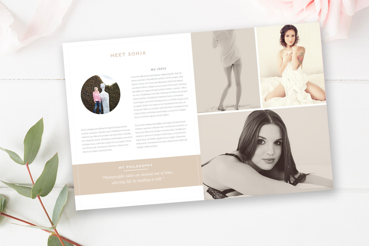 Boudoir Photography Magazine, a Magazine Template by By Stephanie Design