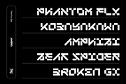 ANERO - FUTURISTIC DISPLAY FONT, a Symbol Font by Font For Zula™