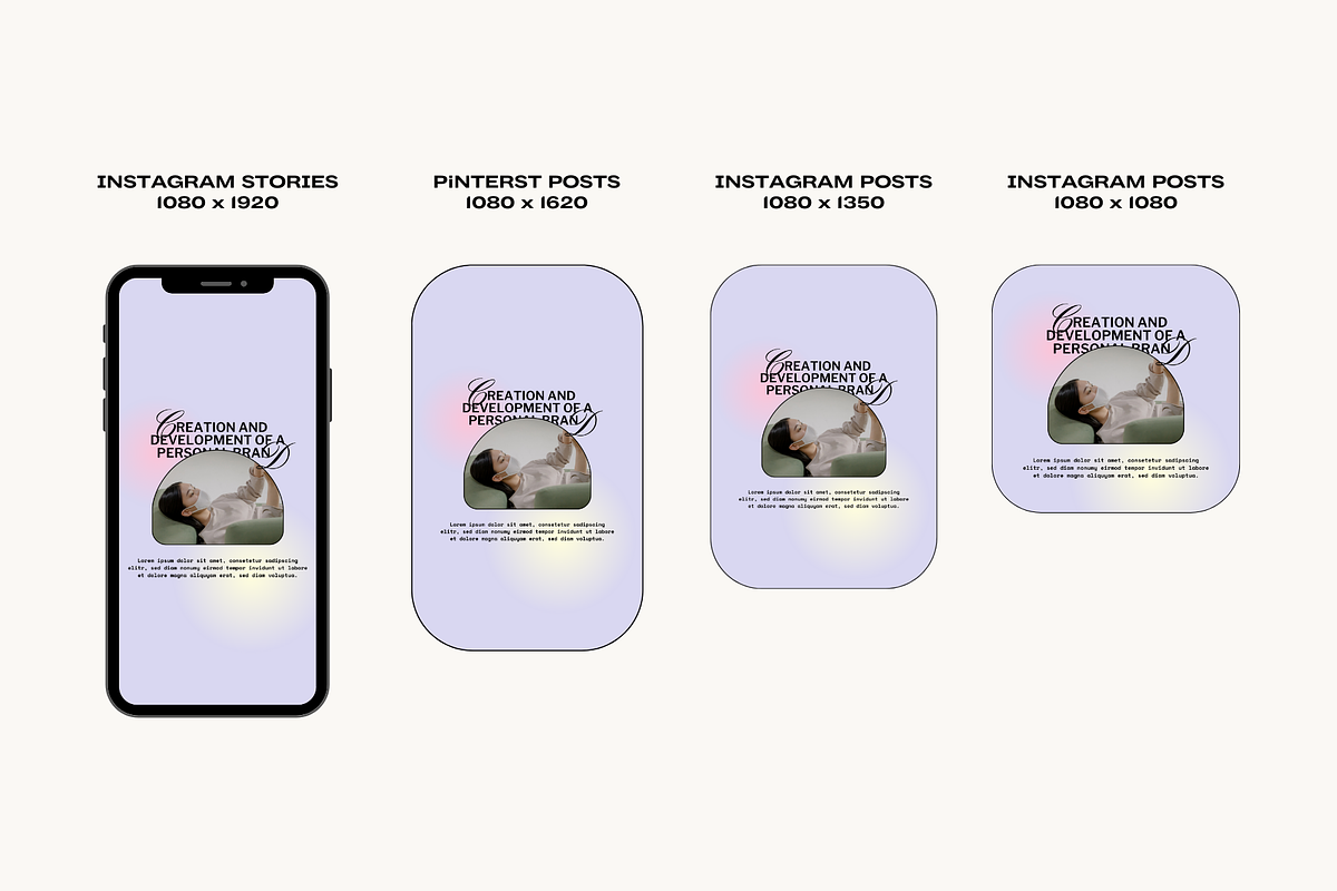 Retro Social Media Pack, a Social Media Template by marmaries