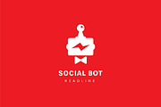 Social bot logo. | Branding & Logo Templates ~ Creative Market