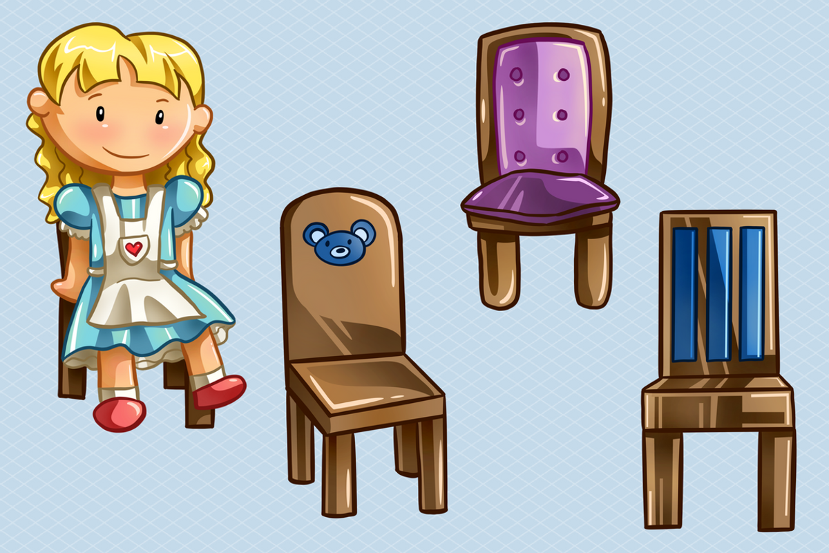 Goldilocks Clip Art Collection, an Illustration by Keepin' It Kawaii