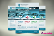 Web Services Flyer, a Flyer Template by Creatricks