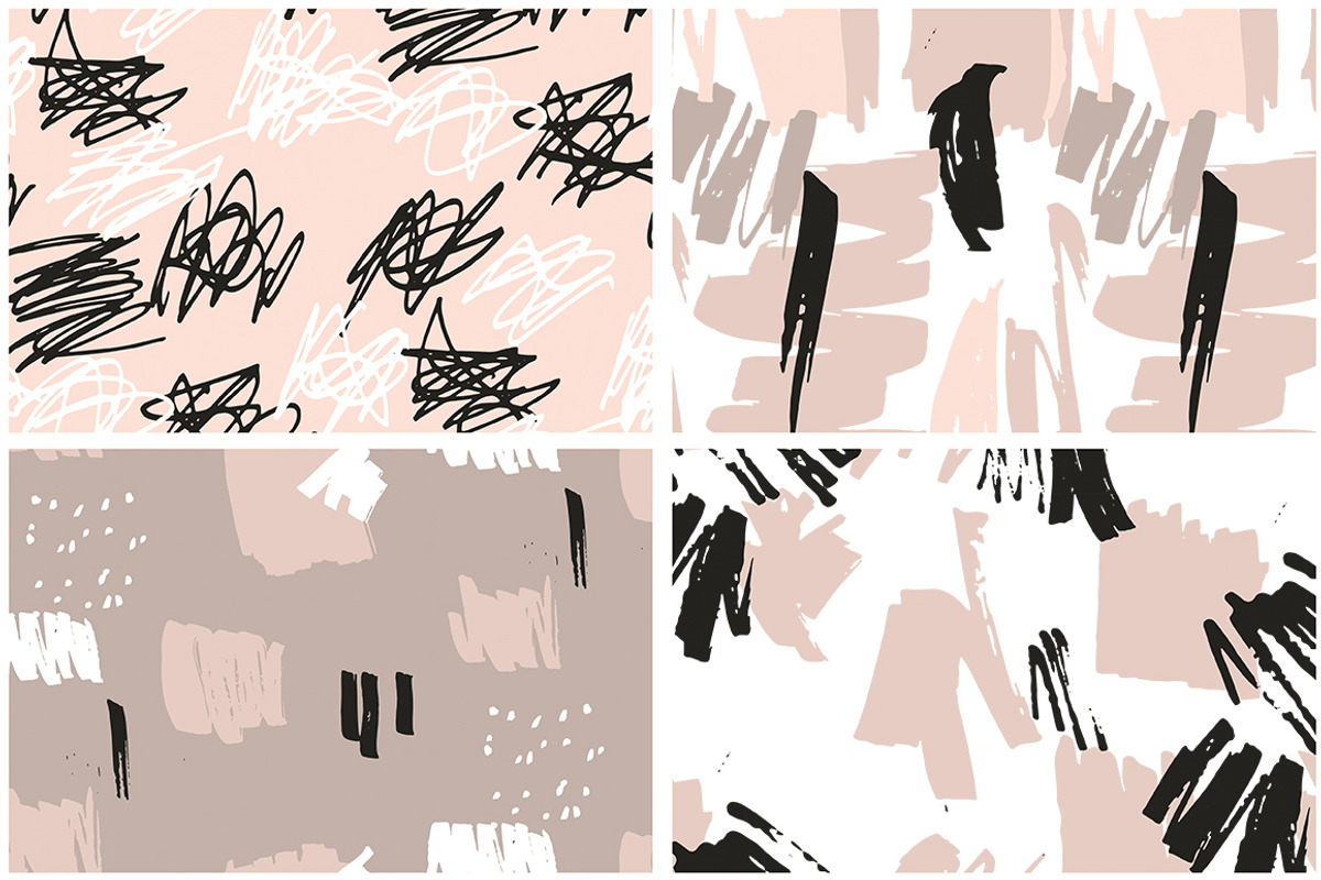 Blush Crush Patterns & Templates, a Pattern Graphic by Youandigraphics