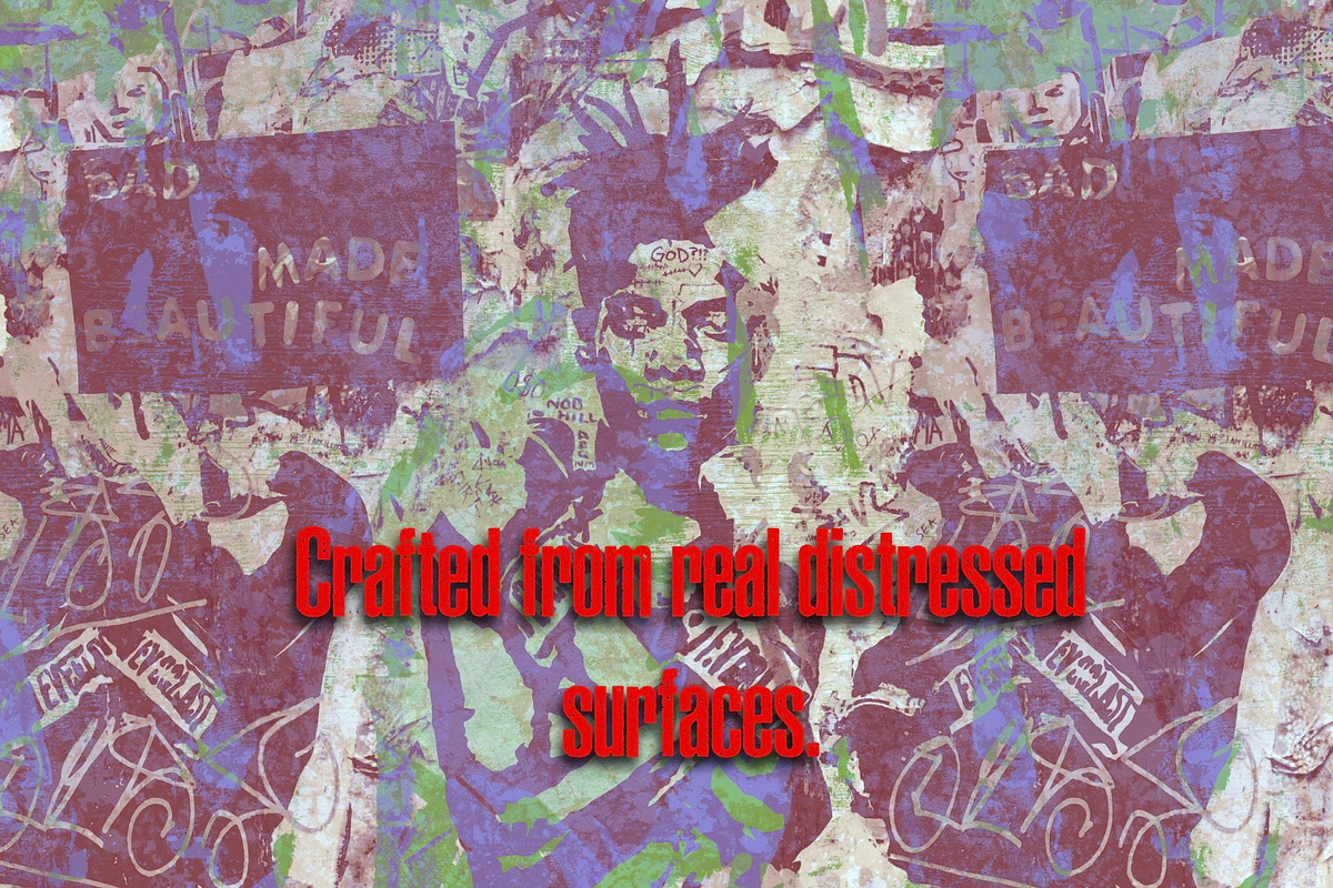 30+ Street Art texture brushes., a Brush Add-On by TheWhiteCatLab