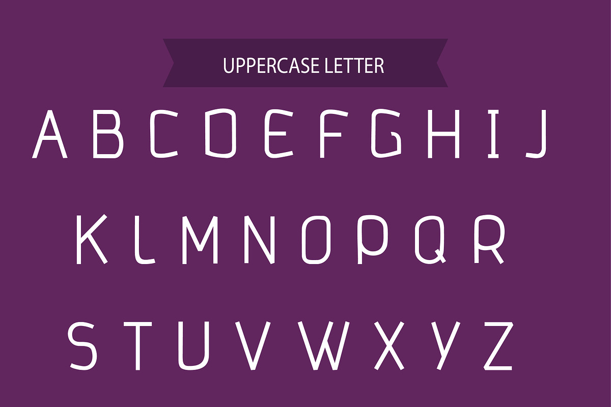 The Regular Type Font, a Serif Font by Photoshop Action