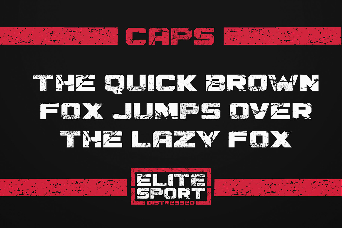 ELITE SPORT FONT SET, a Sans Serif Font by Alphabet Agency