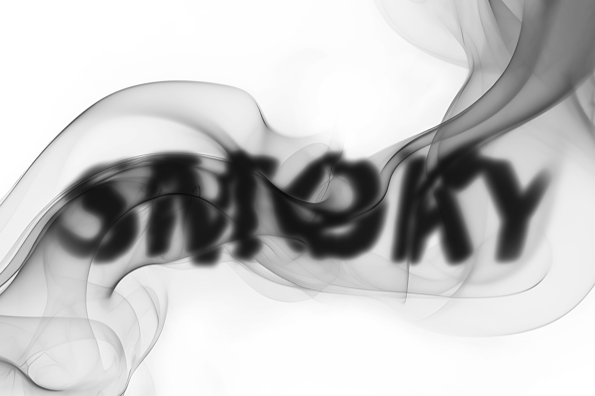 Smoking Text Effect, a Layer Style Add-On by Design Squad