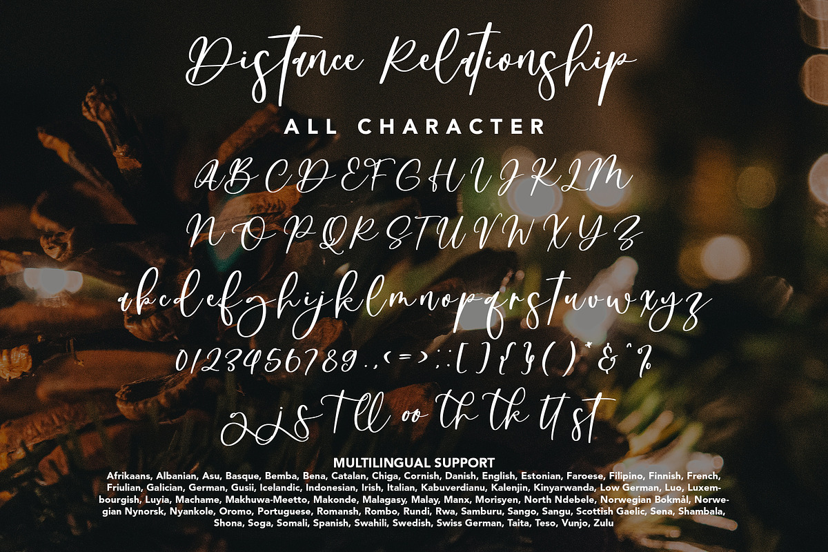 Distance Relationship - Beauty Font, a Handwritten Font by Arendxstudio