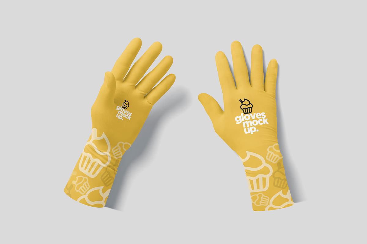 Gloves Mockups, an Apparel Mockup by GfxFoundry