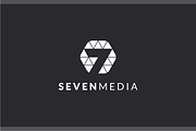 Seven Media Logo | Branding & Logo Templates ~ Creative Market