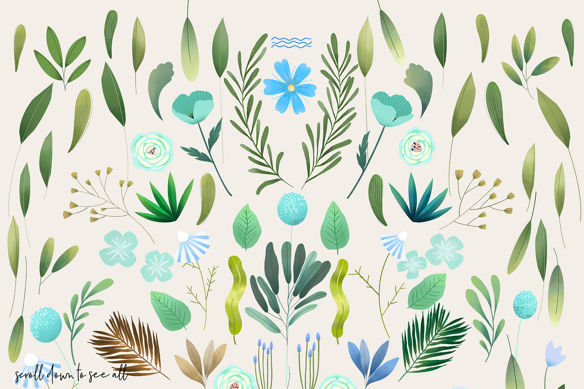 Animated Colorful Garden Flower, an Illustration by ana & yvy