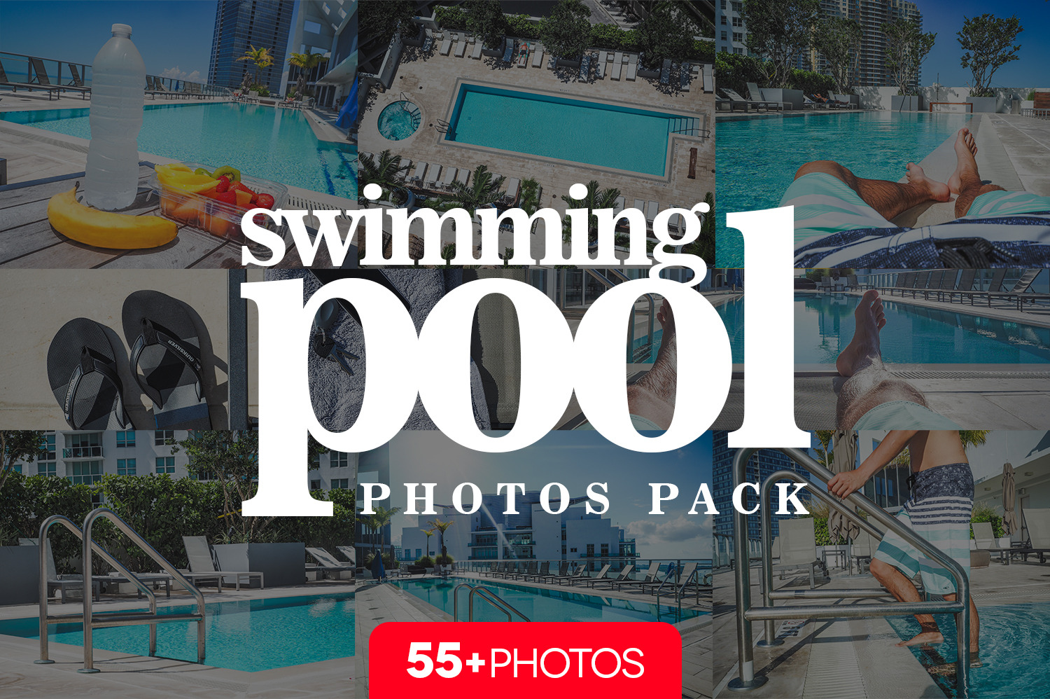Luxury swimming pool pack /55+pics, a Person Photo by tydla | Creative ...