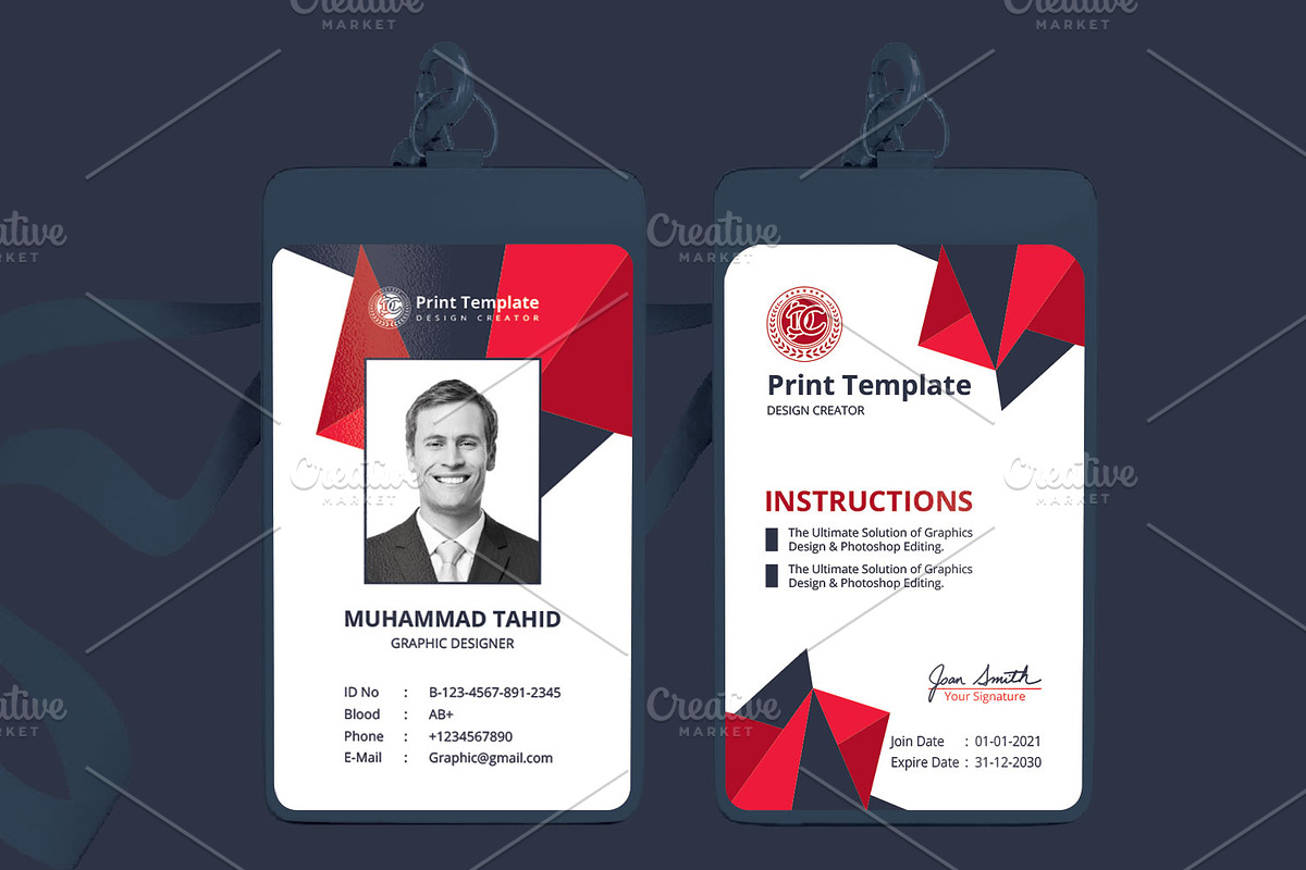 Office ID Card, a Presentation Template by Design_Creator