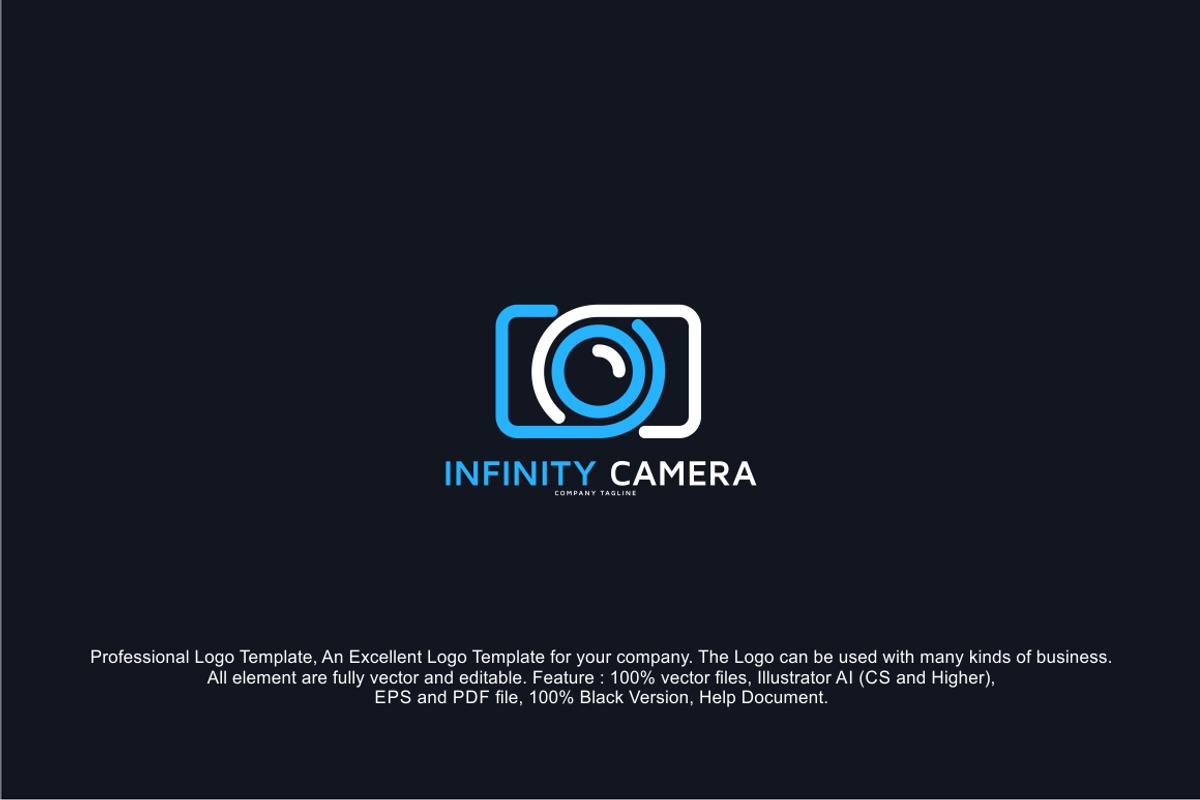 Infinity Camera Photo Logo Template, a Branding & Logo Template by ...