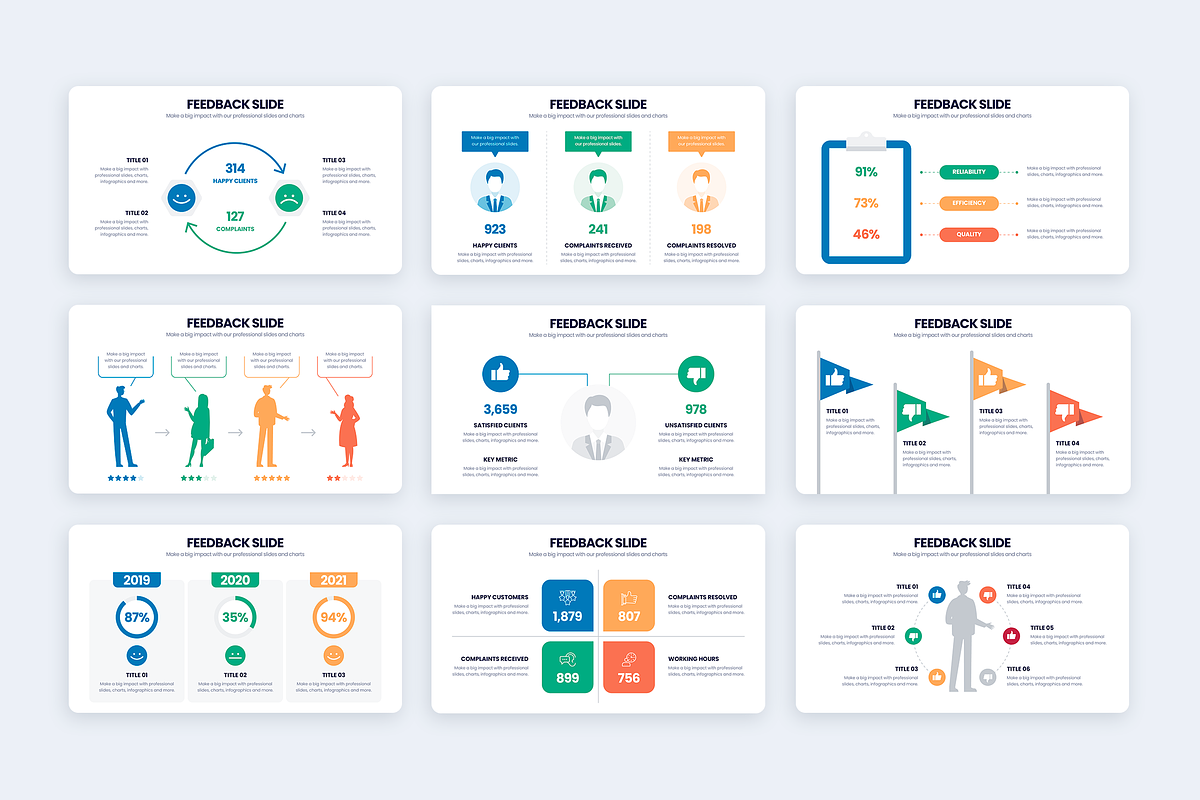 Feedback Powerpoint Templates, a Presentation Template by Slidesmash