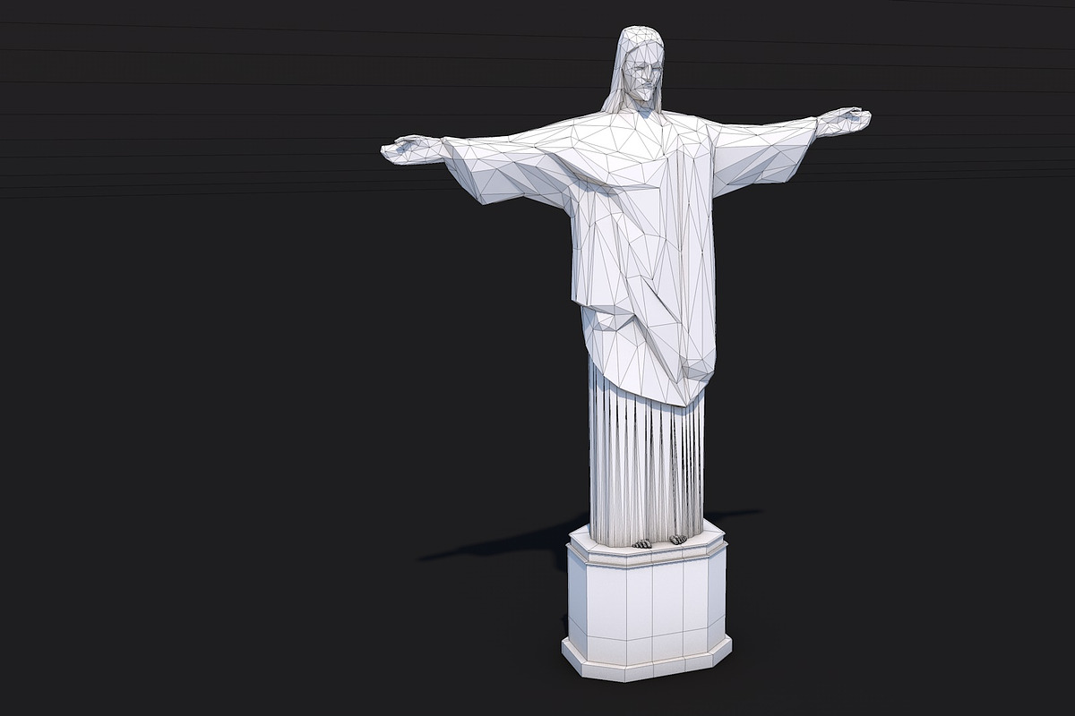 12 Famous Sculptures World Landmark, an Architecture 3D Model by ...
