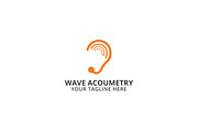 Wave Acoumetry Logo Template | Branding & Logo Templates ~ Creative Market