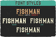 Fishman Vintage Layered Font