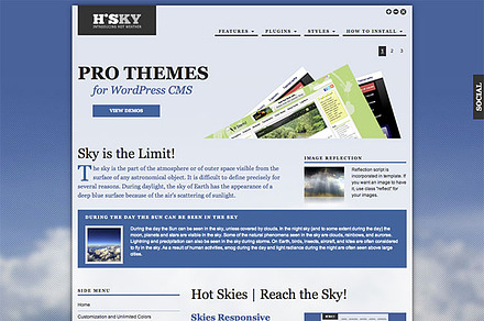 Hot Hotel, a WordPress Template by hot-themes