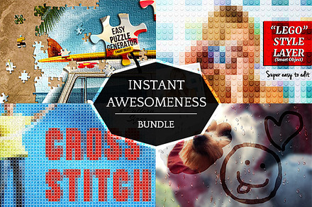 Easy Puzzle Generator, a Layer Style Add-On by Visual Impact