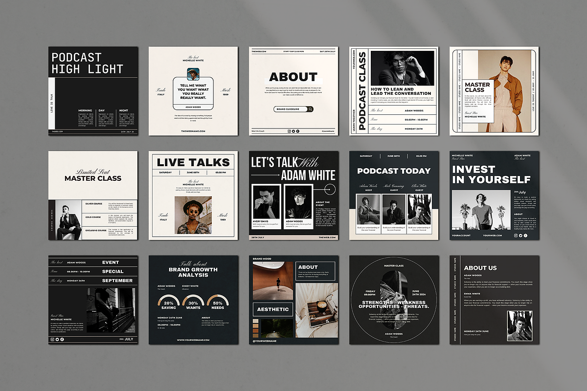 Versatile Instagram Kit, a Social Media Template by Analogi Studio