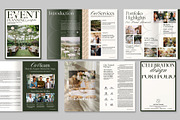 Event Planner Portfolio Template, a Brochure Template by BrandPacks