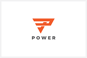 Power - Letter P Logo Template, a Branding & Logo Template by yopie