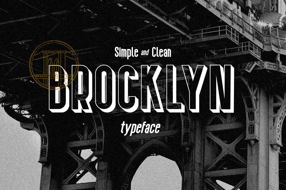 Brocklyn, a Font by Fontdation