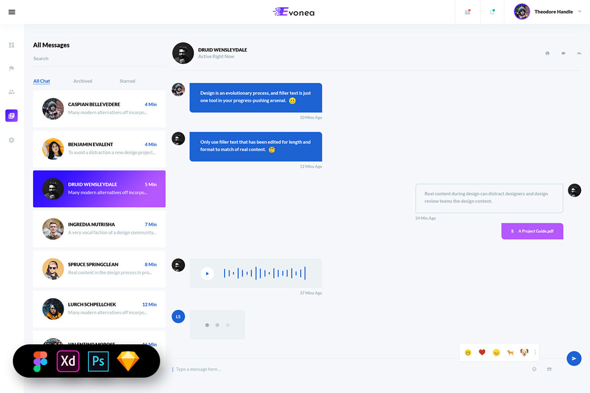 Ad Campaign Admin Dashboard UI Kit, an App Template by 3djagan