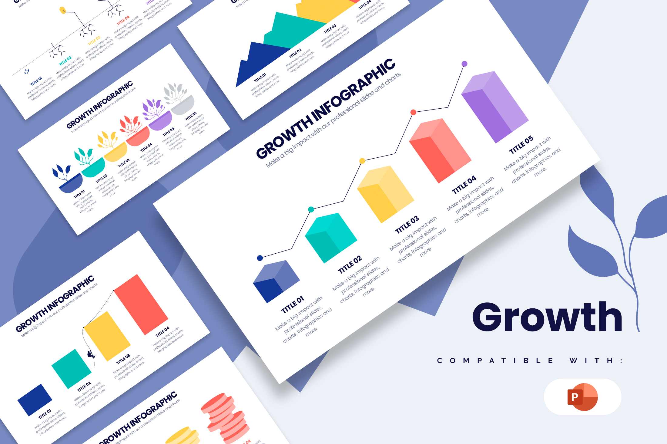 Growth Powerpoint Template, a Presentation Template by Slidesmash