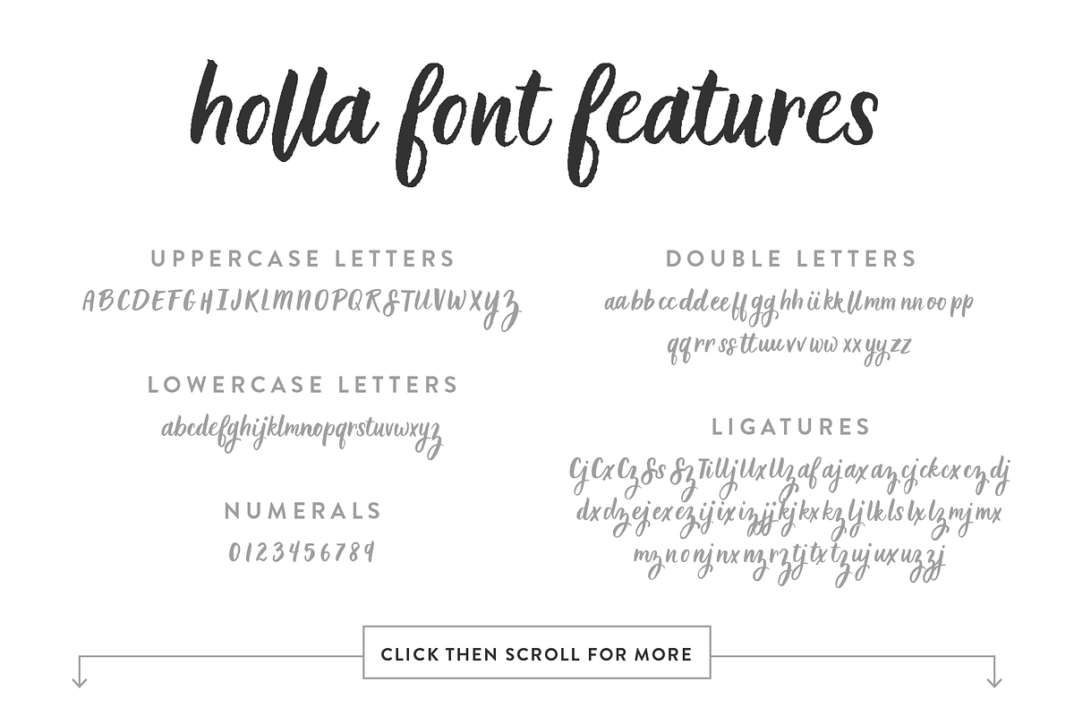 Holla Script Font, a Script Font by Up Up Creative