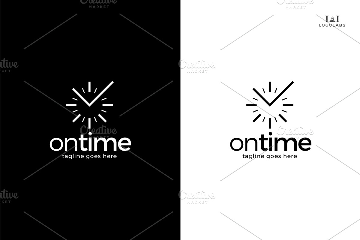 On Time Logo, a Branding & Logo Template by LogoLabs