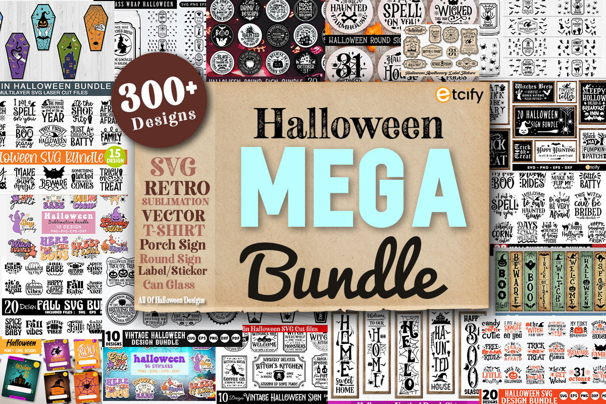 Halloween Mega bundle. 300+