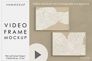 Video Frame Mockup, Motion Mockup, a Poster Template by VNmockup