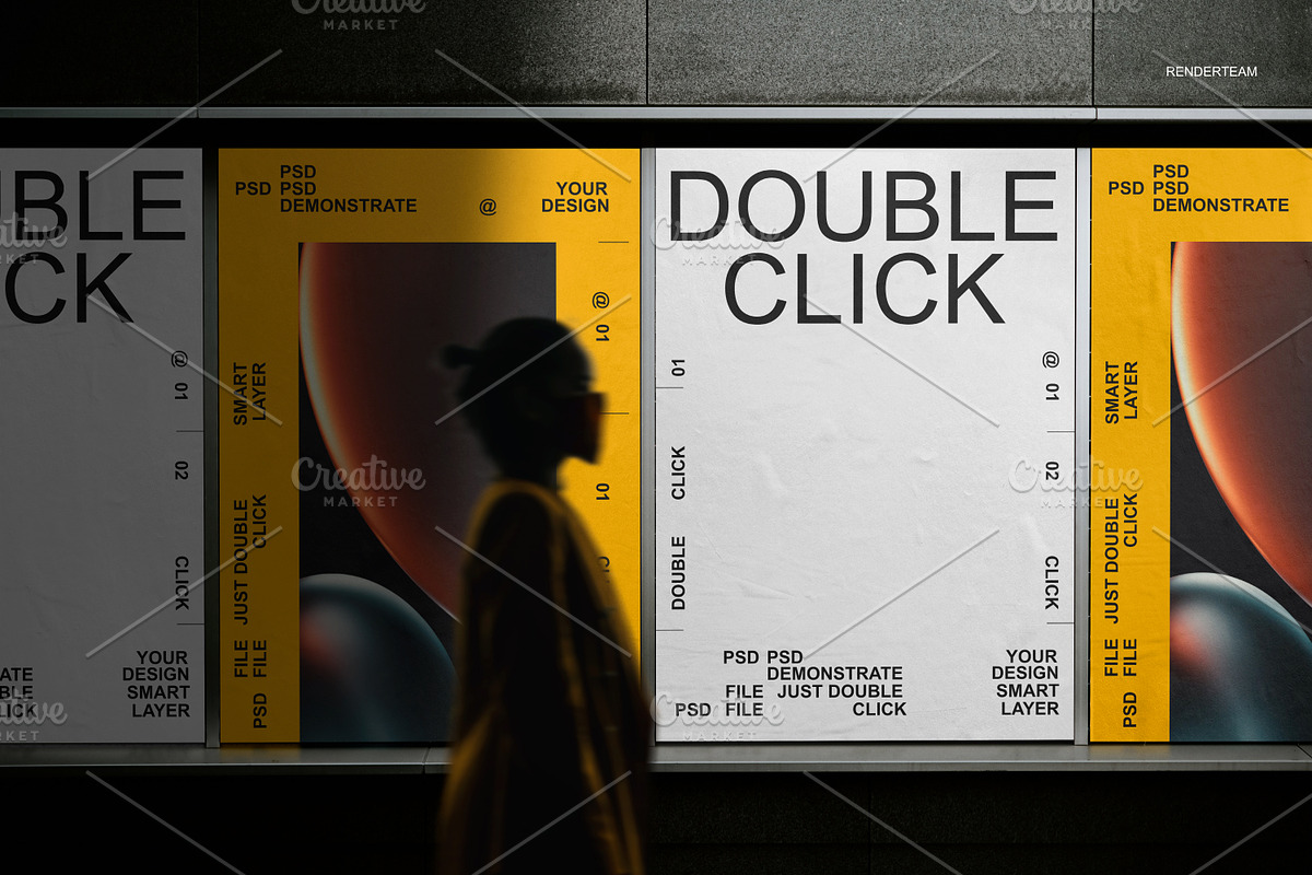 Outdoor Advertising Mockups (10 PSD)