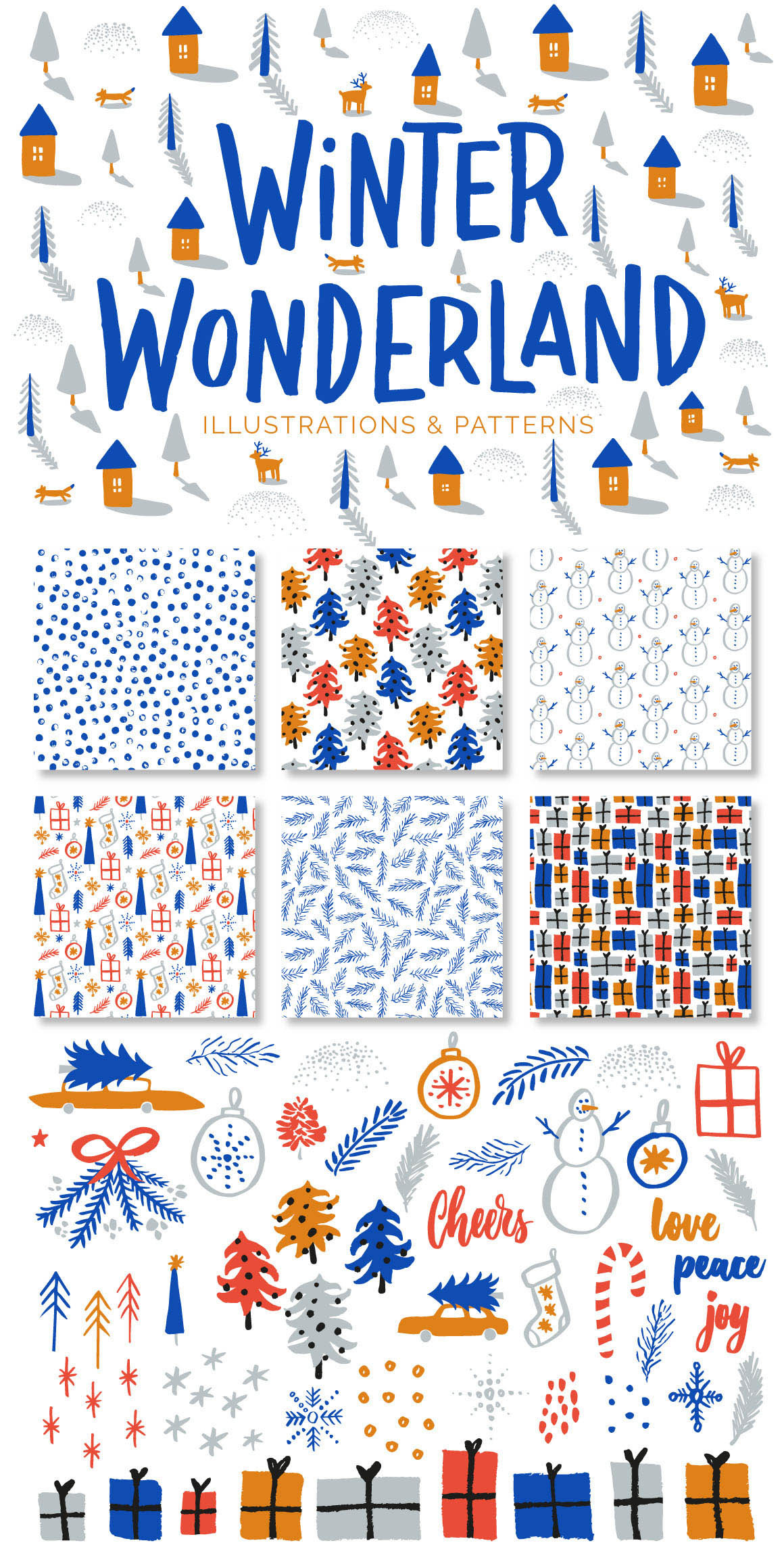 Winter Wonderland, a Pattern Graphic by Type and Graphics Studio