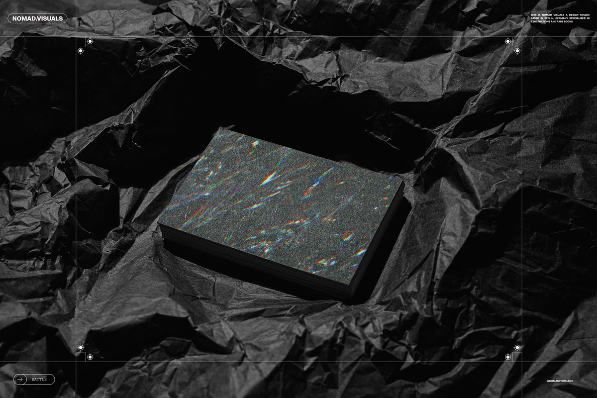 Scanner Rattle Textures, a Texture Graphic by Nomad Visuals