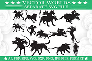 Mythical Creatures Svg, Mythical Svg, an Object Graphic by VectorWorlds