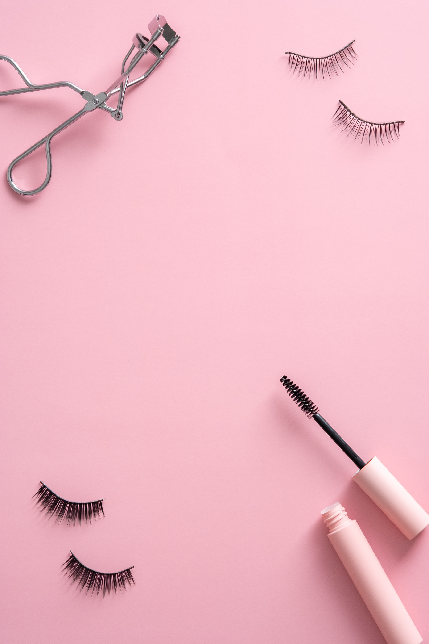 Frame made of makeup cosmetics, a Beauty & Fashion Photo by photoguns