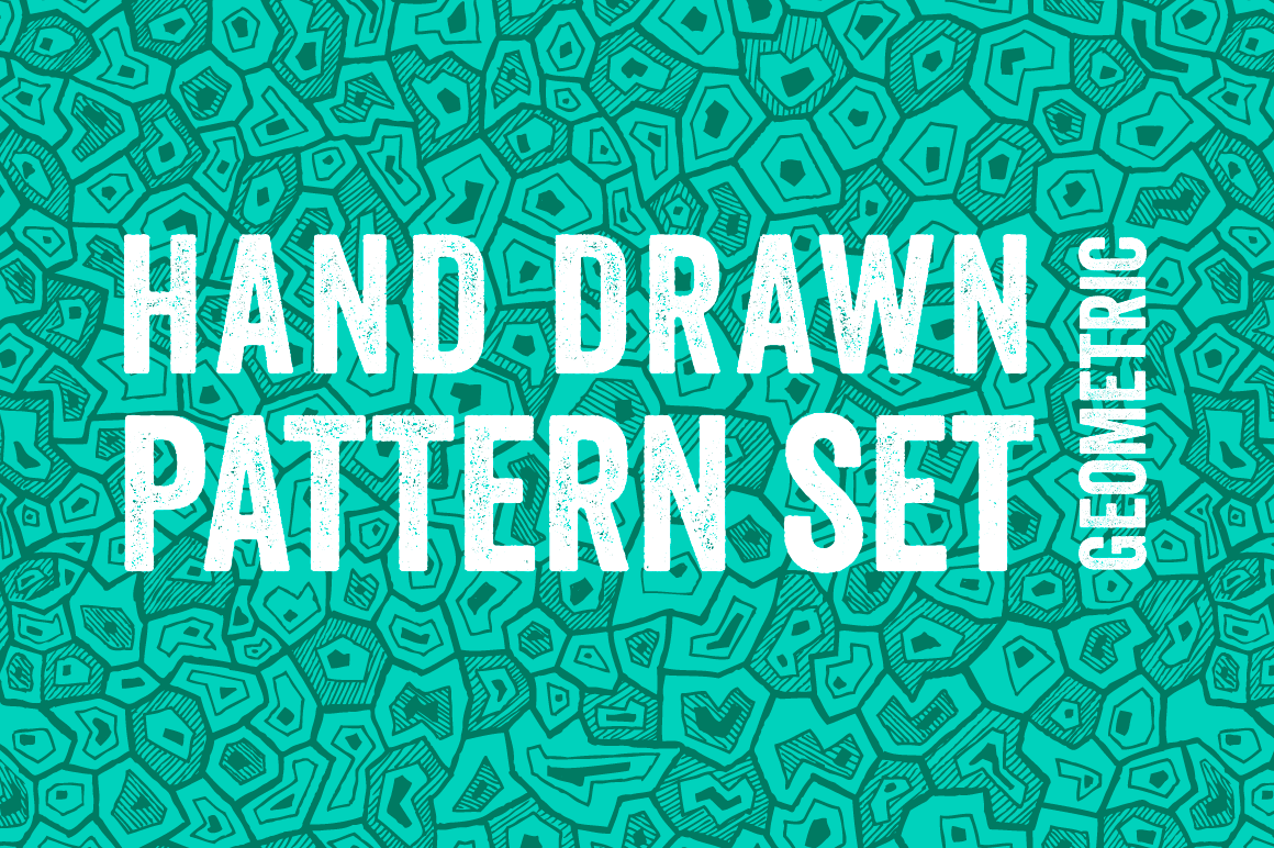 3 Seamless Geometric Patterns, a Pattern Graphic by Nic Channon