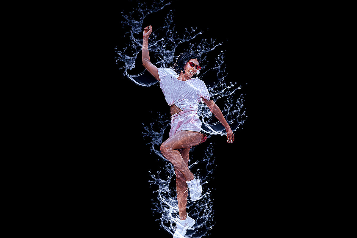 Water Splash Photoshop Action, an Action Add-On by Studio Retouch