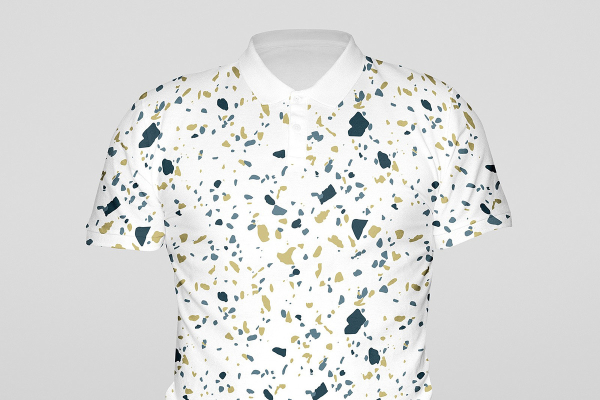 3D Polo Shirt Mockup, a Print Template by Medialoot