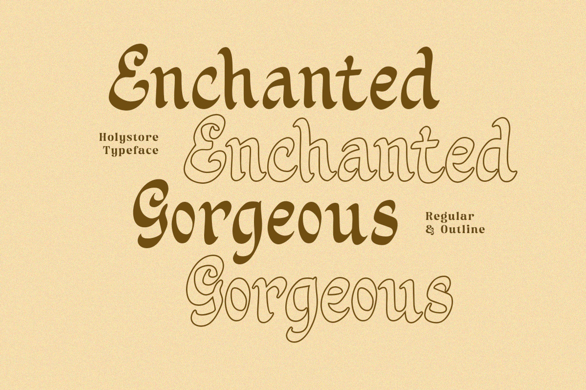 Holystain - Foundation Display Font, a Blackletter Font by Letterhend ...