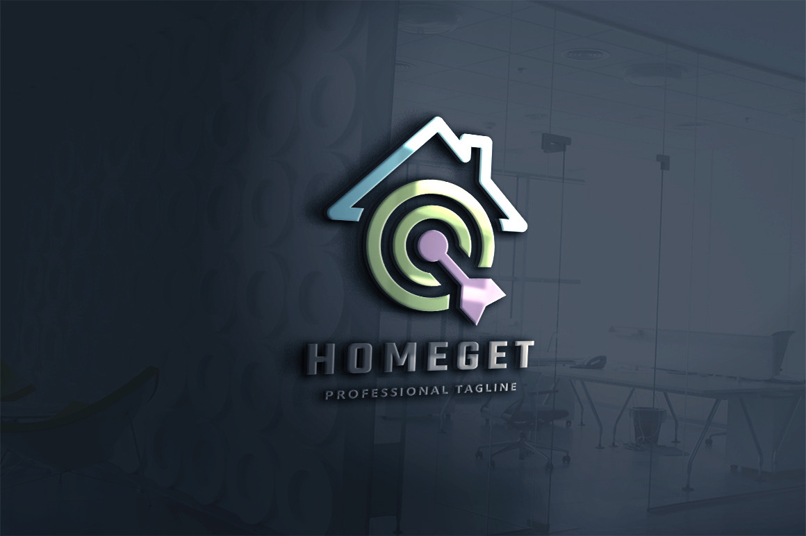 Home Target Logo, a Branding & Logo Template by Design_Planet
