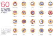 60 Security Icons - Rounded | Icons ~ Creative Market