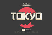 Tokyo Text Effect Long Shadow Style, a Layer Style Add-On by Mockmenot