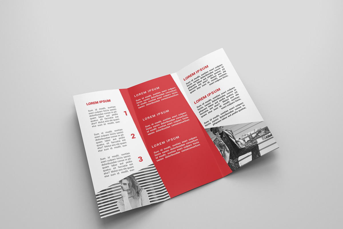 Fashion Tri-fold Brochures, a Brochure Template by Creatricks ...