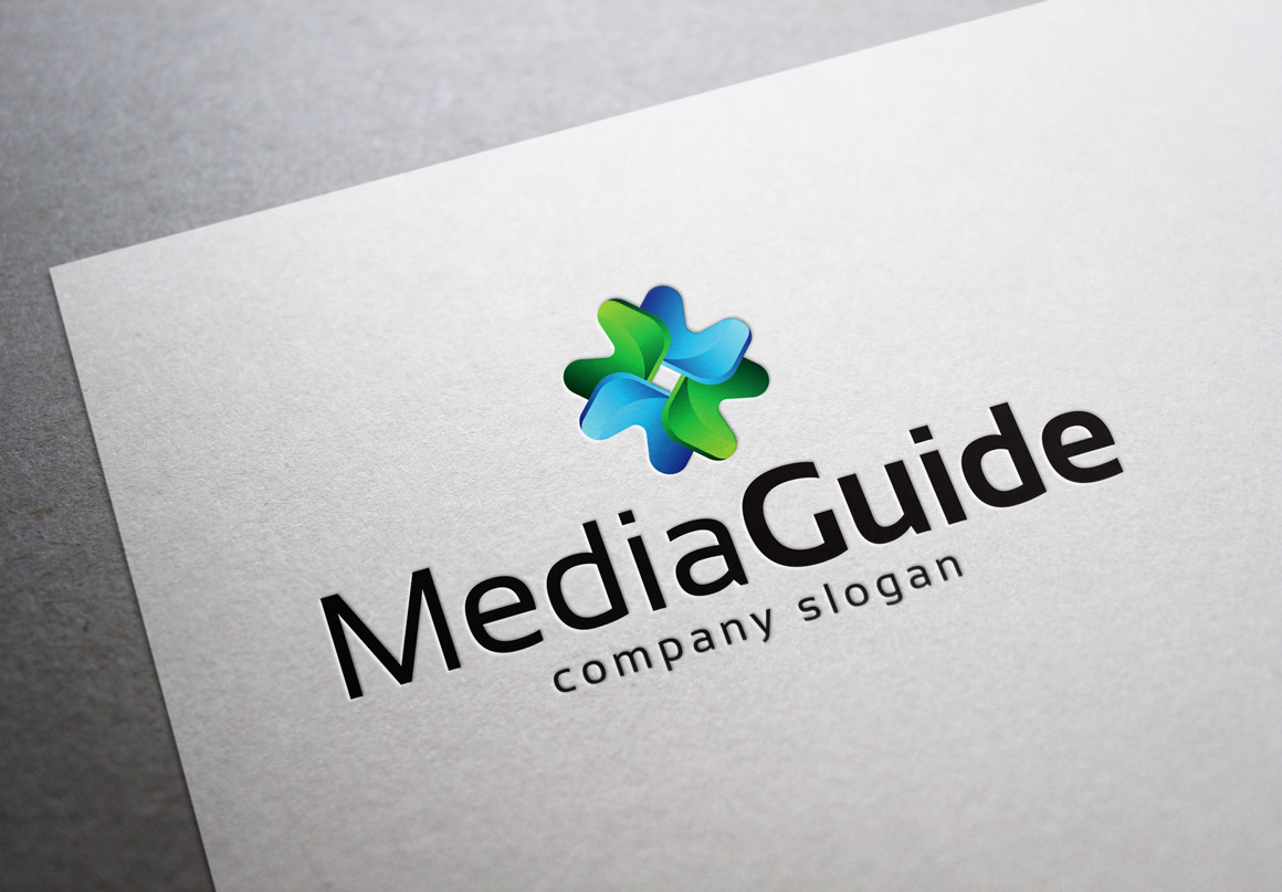 Media Guide Logo, a Branding & Logo Template by EmilGuseinov